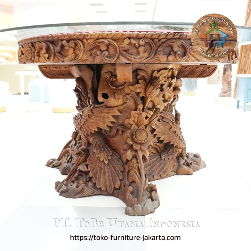 Teak Wood Dragon Carving Antiques for Dragon Wood Year