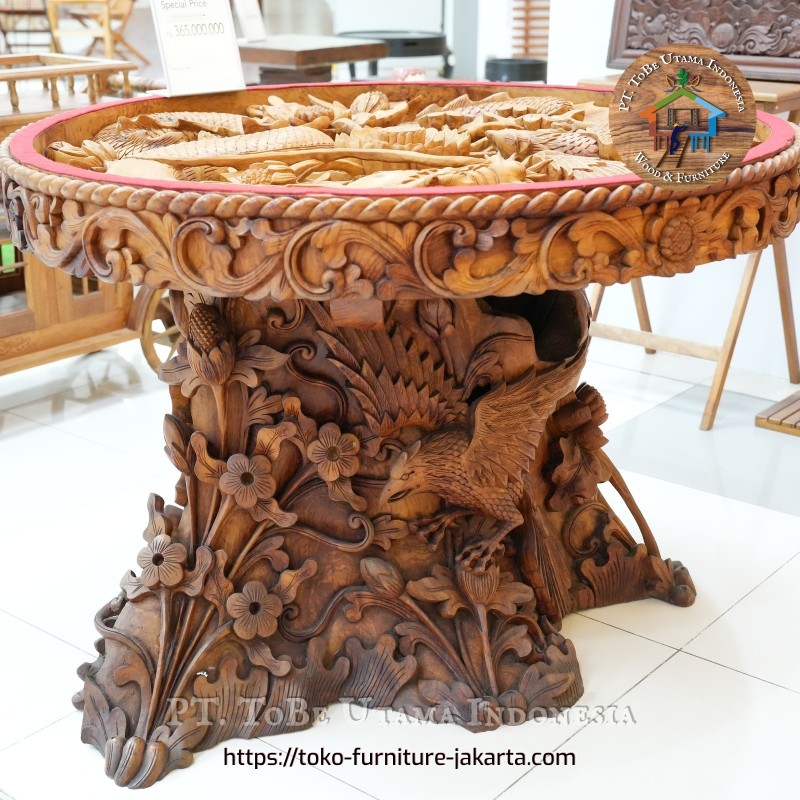 Teak Wood Dragon Carving Antiques for Dragon Wood Year