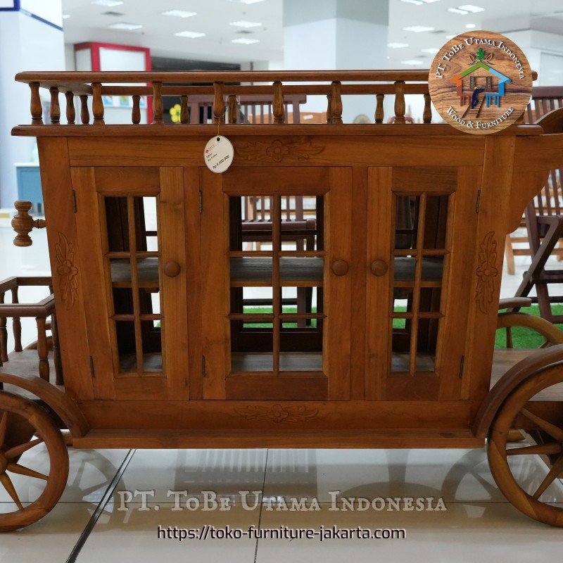 Aesthetic Trolley for Cafe & Bar, Trolley for Carrying Food