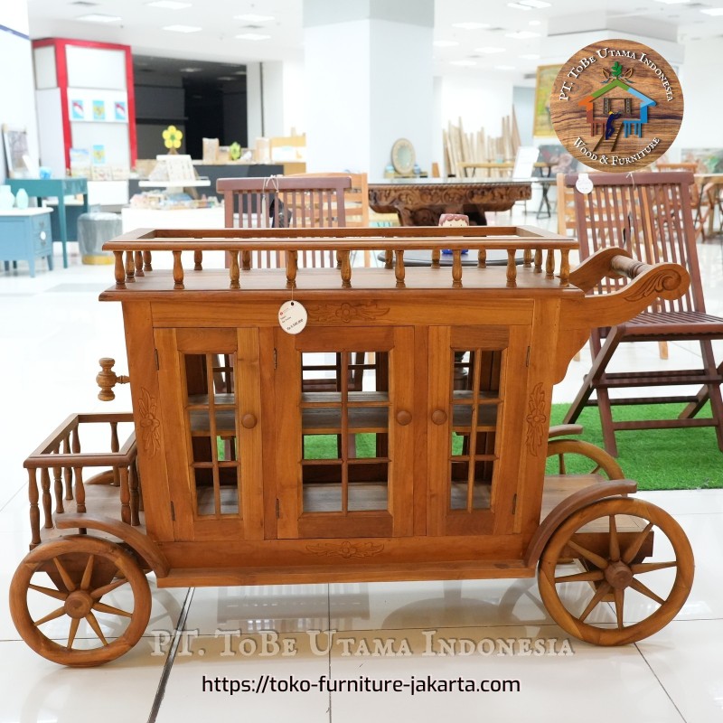 Aesthetic Trolley for Cafe & Bar, Trolley for Carrying Food