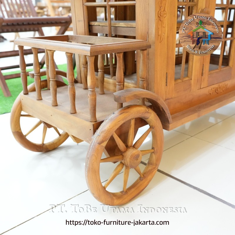 Aesthetic Trolley for Cafe & Bar, Trolley for Carrying Food