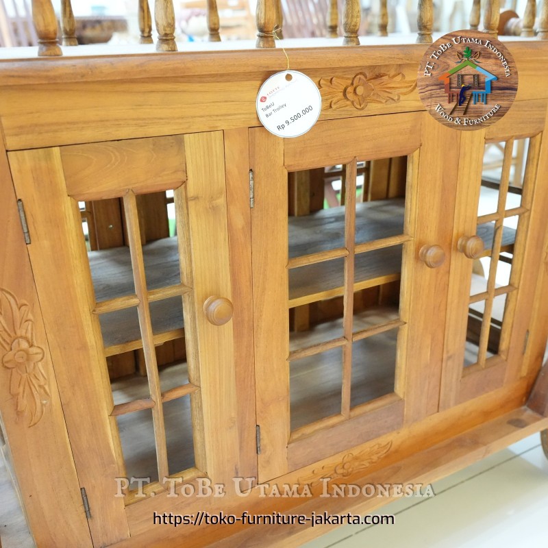 Aesthetic Trolley for Cafe & Bar, Trolley for Carrying Food
