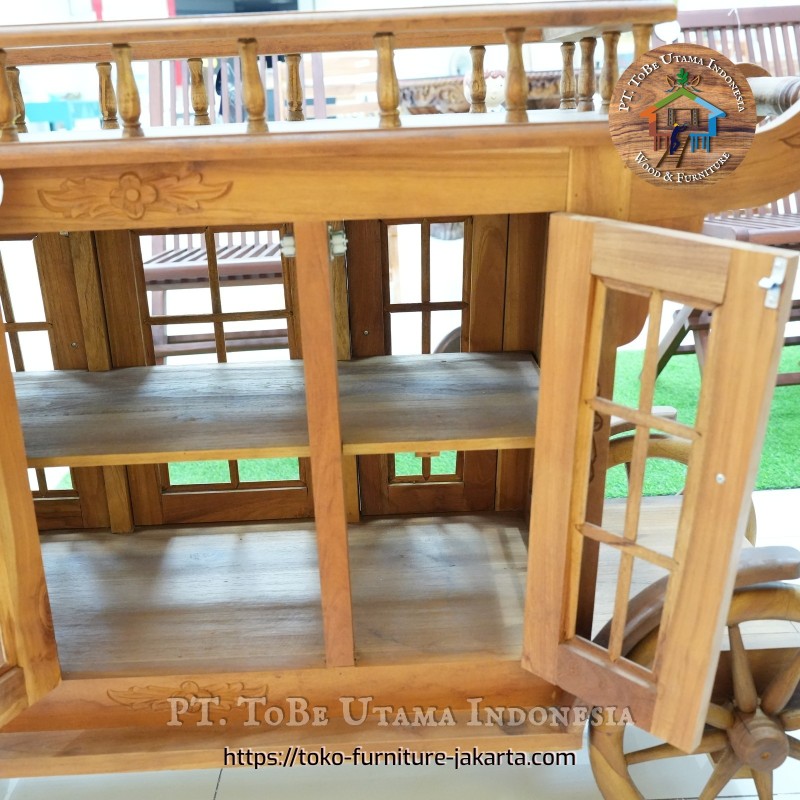 Aesthetic Trolley for Cafe & Bar, Trolley for Carrying Food