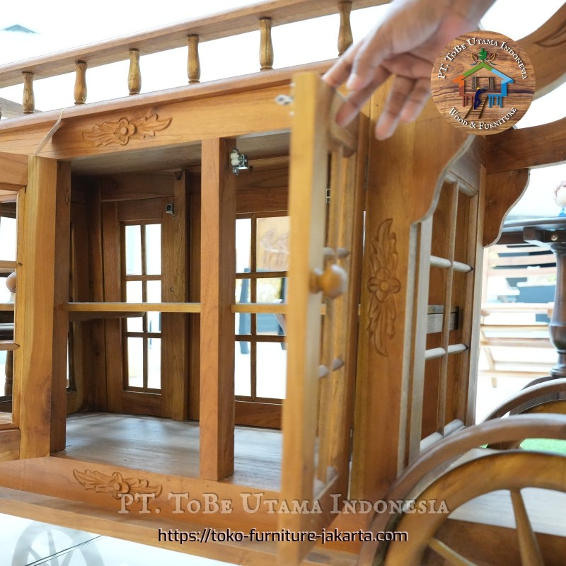 Aesthetic Trolley for Cafe & Bar, Trolley for Carrying Food