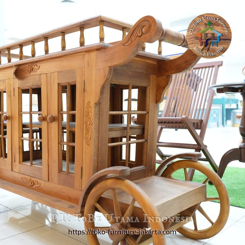 Aesthetic Trolley for Cafe & Bar, Trolley for Carrying Food