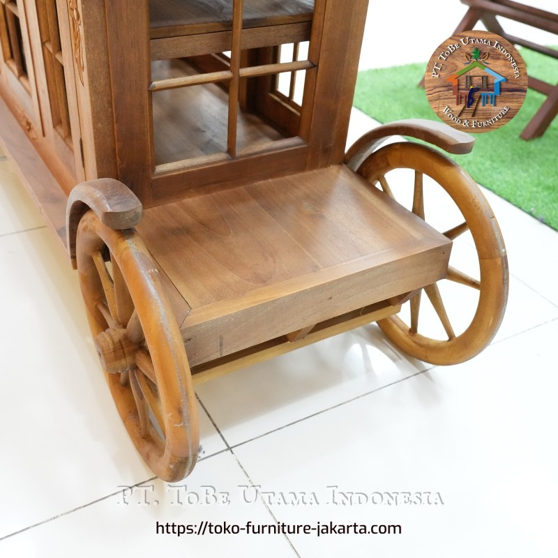 Aesthetic Trolley for Cafe & Bar, Trolley for Carrying Food