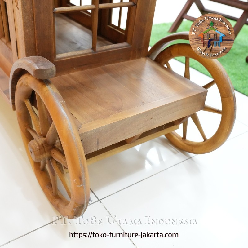 Aesthetic Trolley for Cafe & Bar, Trolley for Carrying Food