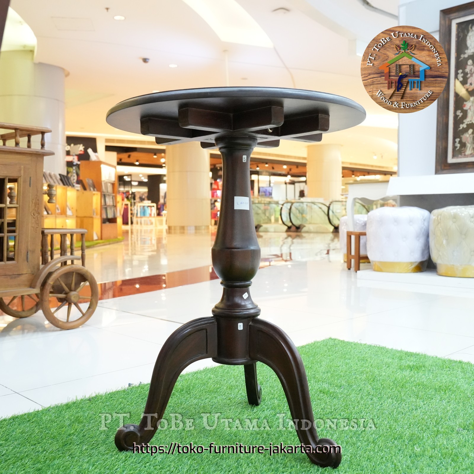 Round Small Table of Betawi: Your Traditional Interior Touch