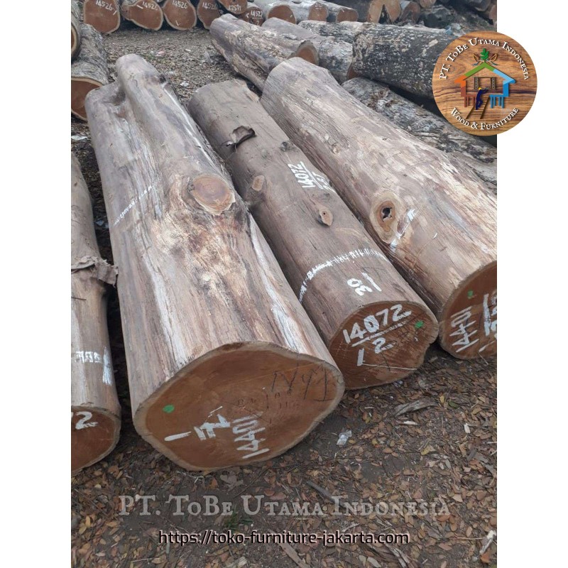 Teakwood Logs for Furniture Industry and Building Materials