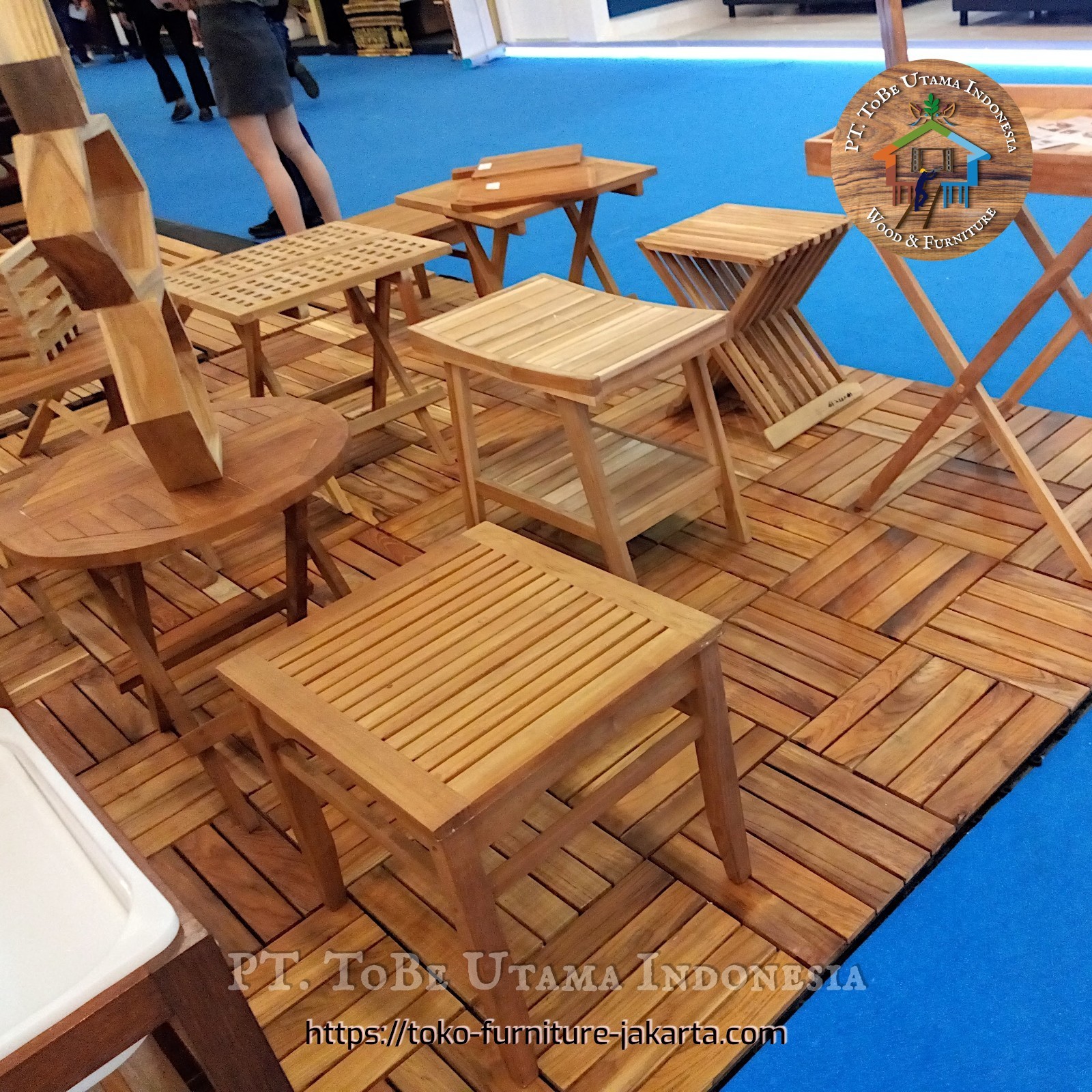 Lantai Kayu Parket untuk Taman, Balkon Teras dan Outdoor