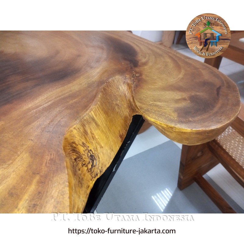 Console Table made from Trembesi Wood for Decoration