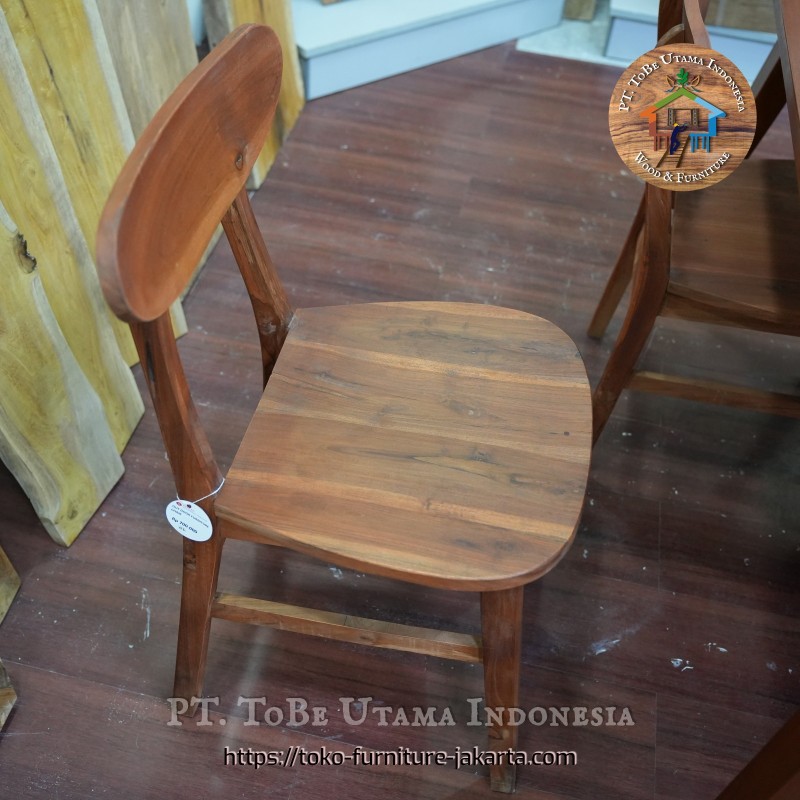 Teak Wood Dining Chairs for Cafes and Restaurants
