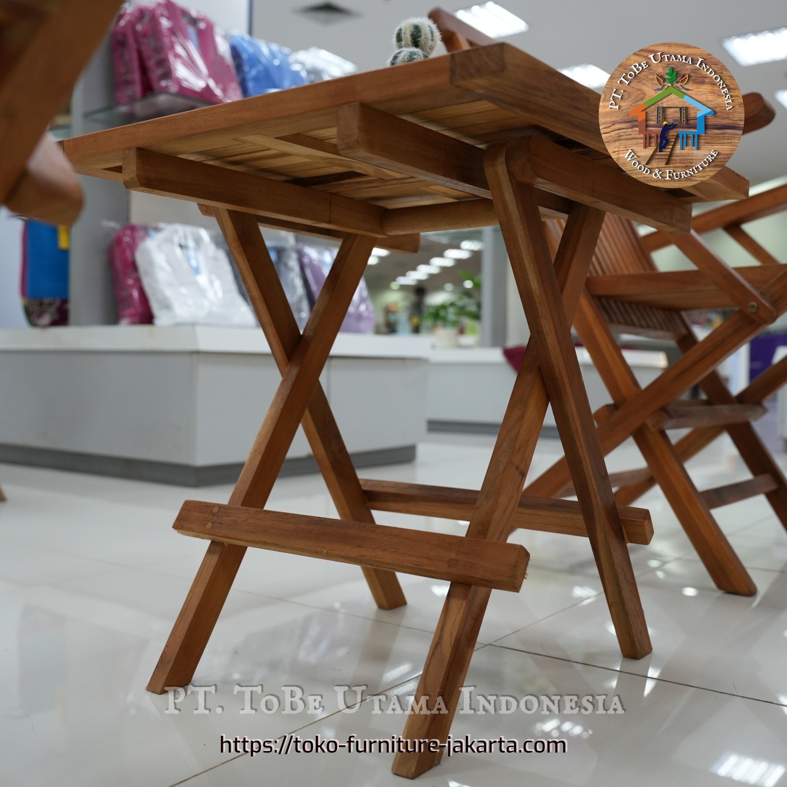 Small table for the corner of the room and for the terrace