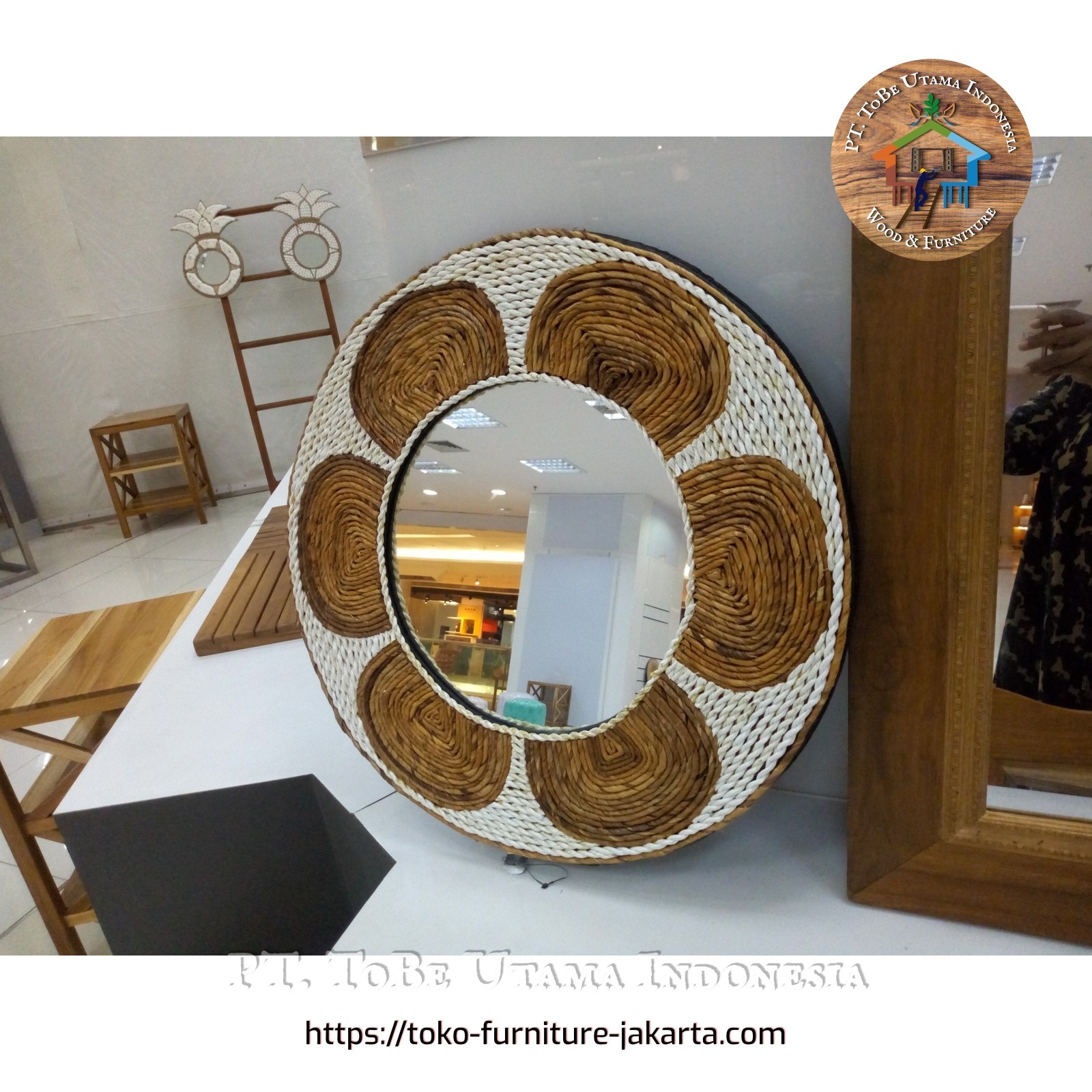 Create a Unique New Room with Pandan Ethnic Mirror